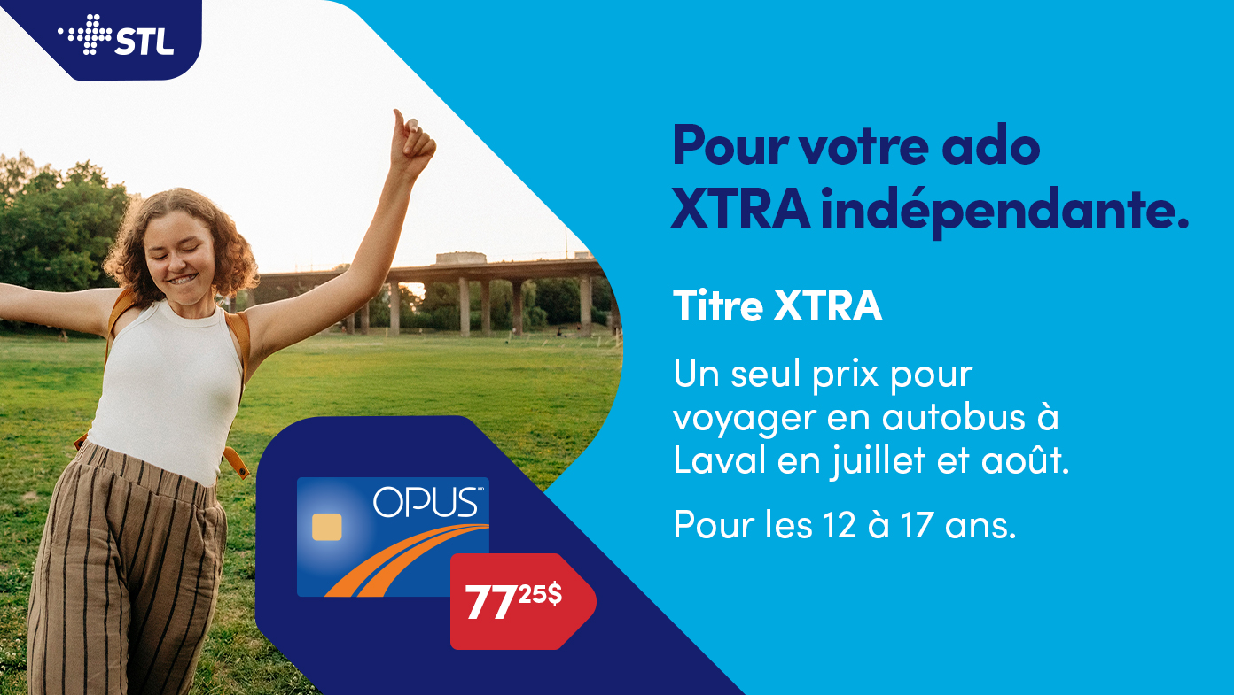 TITRE XTRA STL ÉTÉ 2025 - Société de transport de Laval